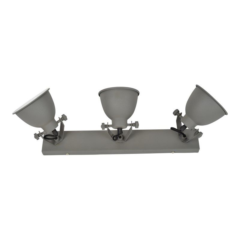 Spot plafond gris industriel, Redon | Lampgiant.fr