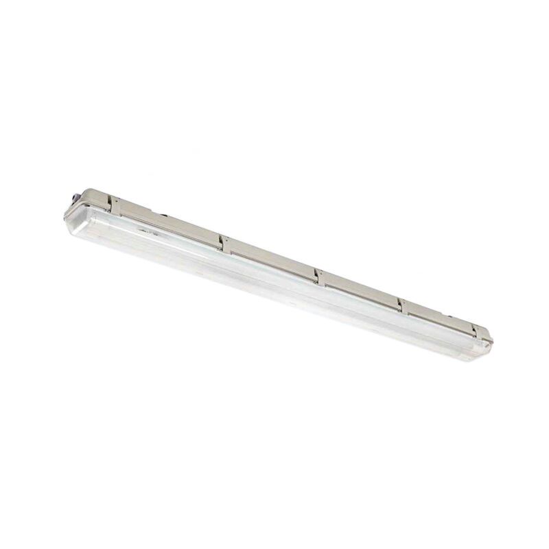 Réglette 120 cm étanche - Dura - pour 2 tube LED - IP65 | Lampgiant.fr